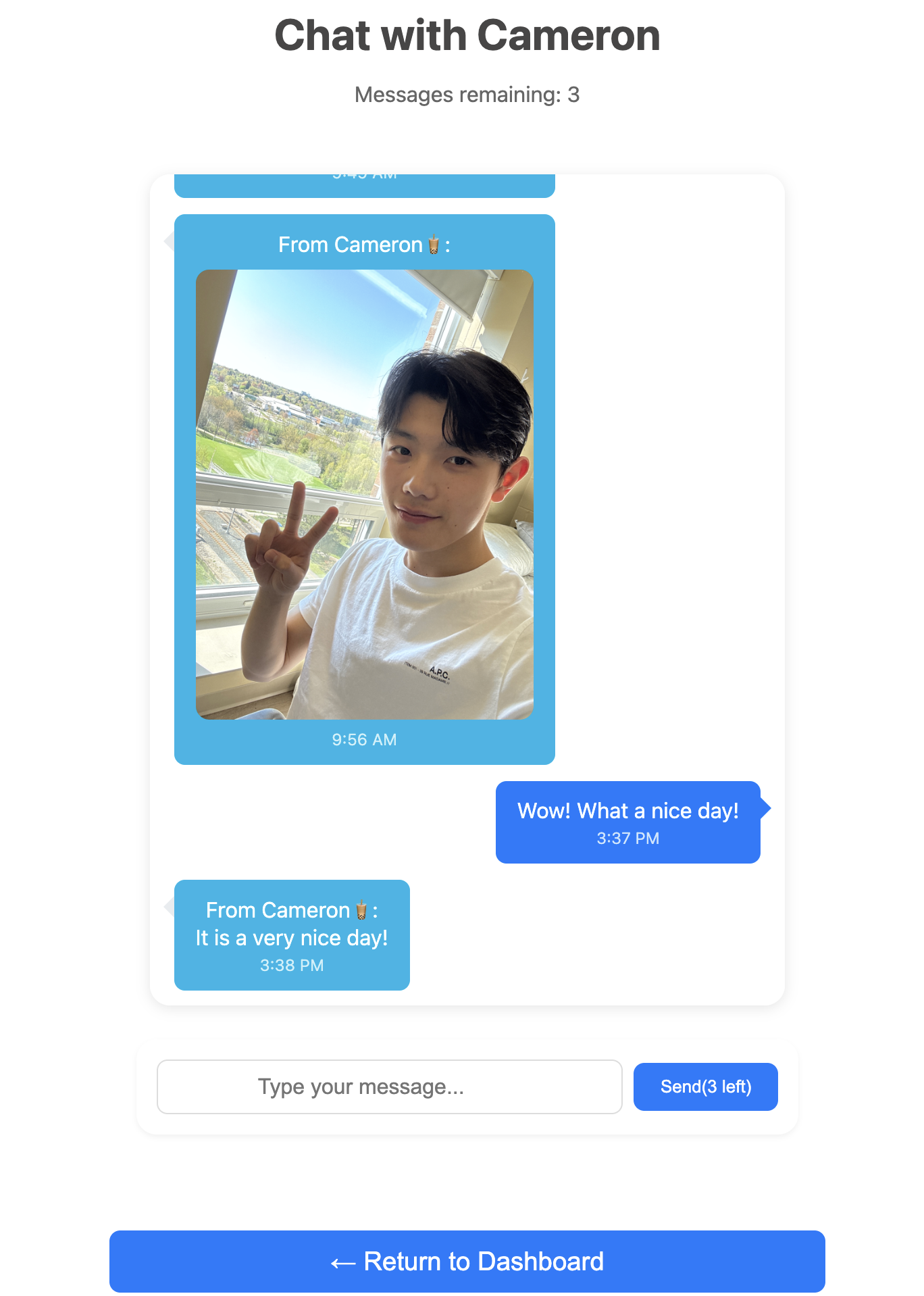 Cameron Lim's Online Cafe